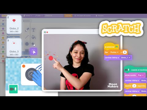 Kit de Creación: Toca y Estalla en Scratch con MoonMakers