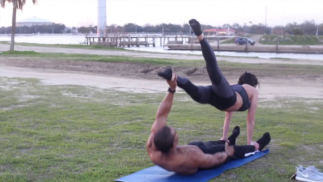 Acro Yoga & Duo Workout - YouTube