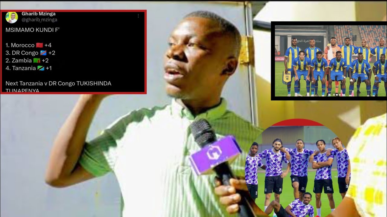 GHARIB MZINGA AICHAMBUA STARS AFCON | TUKISHINDA TUNAPENYA - YouTube