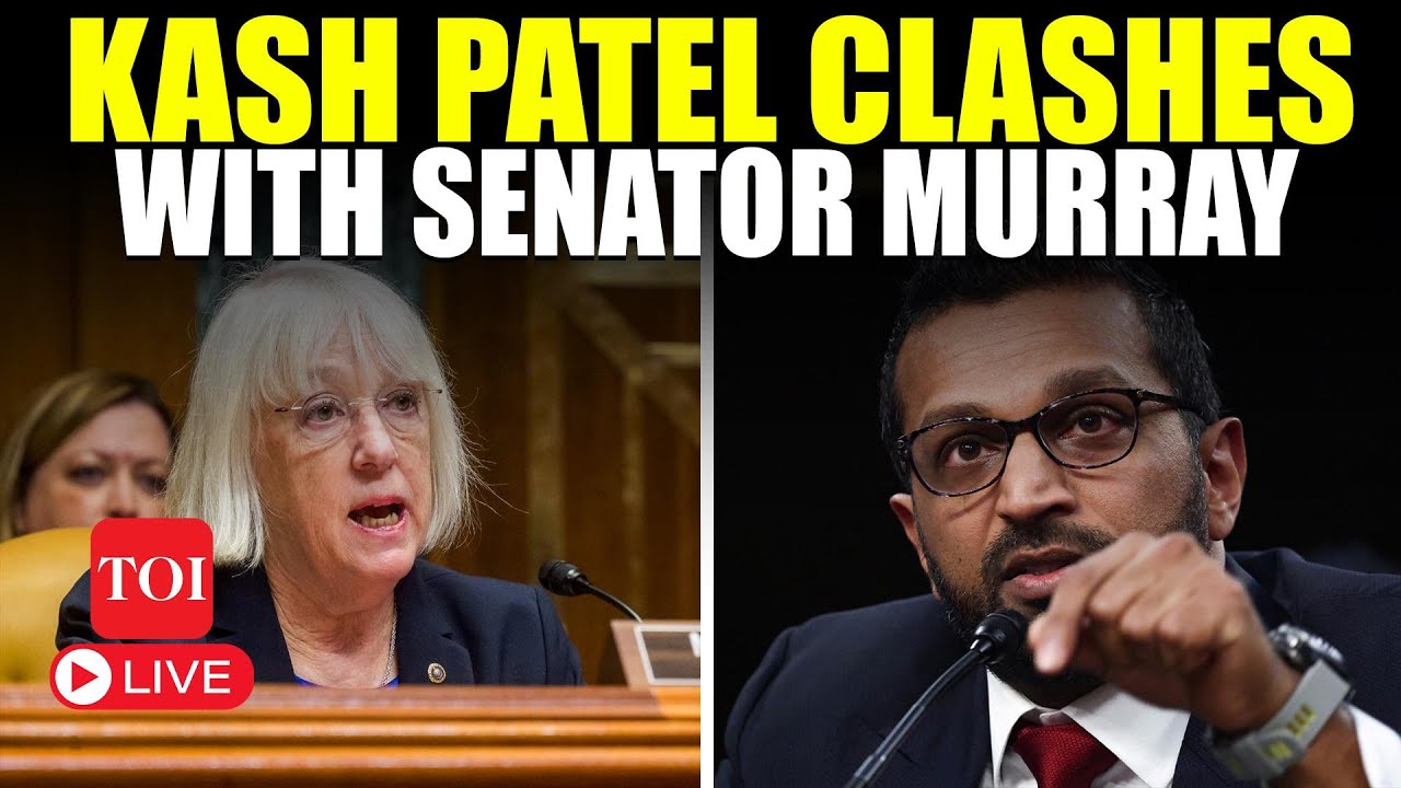 US Senate LIVE | 'FBI Won't...': Kash Patel Drops Verbal Nuke, Clashes ...