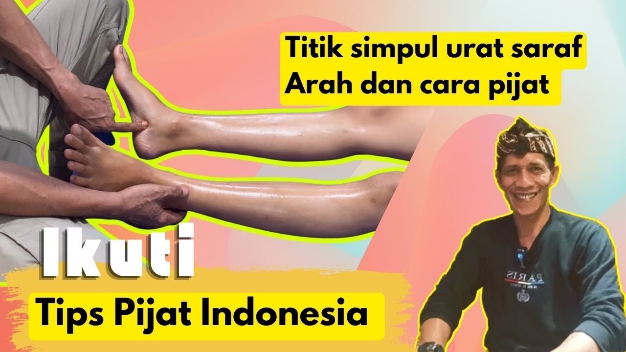 Penting untuk di ketahui titik simpul urat saraf Posisi otot dan ...