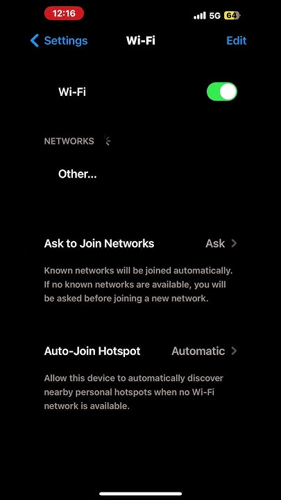 Auto-Join Hotspot. - YouTube