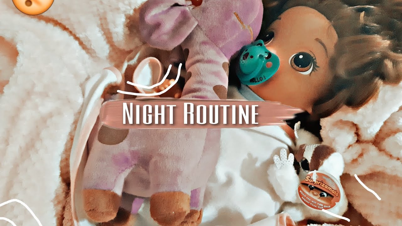 Baby Alive Night routine |𝒄𝒐𝒄𝒐𝒏𝒖𝒕 𝒃𝒍𝒊𝒔𝒔 - YouTube
