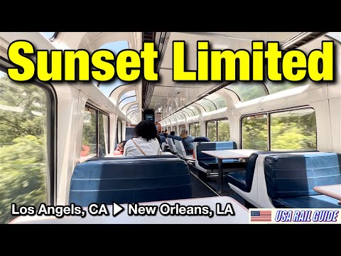 [ Amtrak Train Ride ] All 22 stops, Complete Trip Report, LAX-NOL