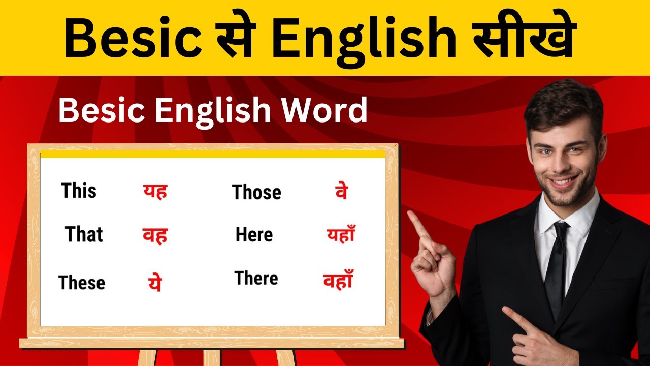 Besic English Word Meanings | Learn Besic English Words | Part 1 - YouTube