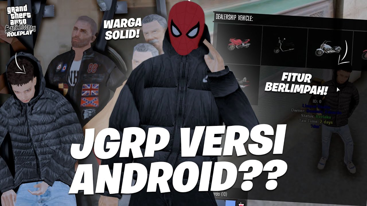 SERVER GTA SAMP ANDROID FITUR NYA MIRIP JGRP ?! REVIEW SERVER SAMP ...