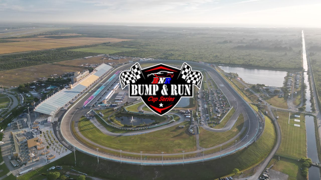 Bump N Run Cup Series Racing - Homestead Miami Speedway - YouTube