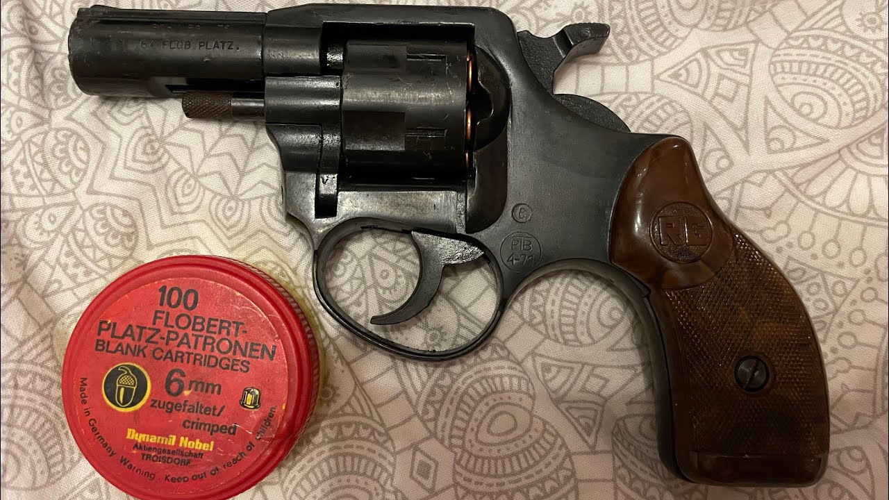 Röhm RG 76 6mm Flobert Munitionstest Dynamit Nobel ältere Platzpatronen ...
