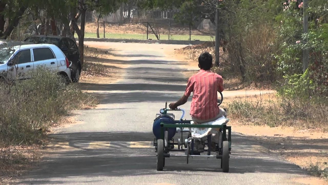 compressed air car - YouTube