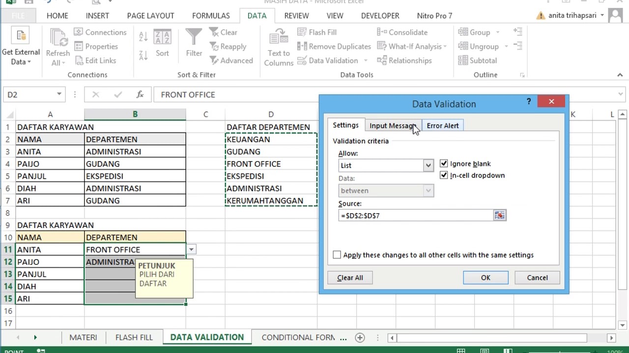 FLASH FILL DATA VALIDATION Dan CONDITIONAL FORMATTING YouTube FLASH FILL DATA VALIDATION Dan CONDITIONAL FORMATTING YouTube