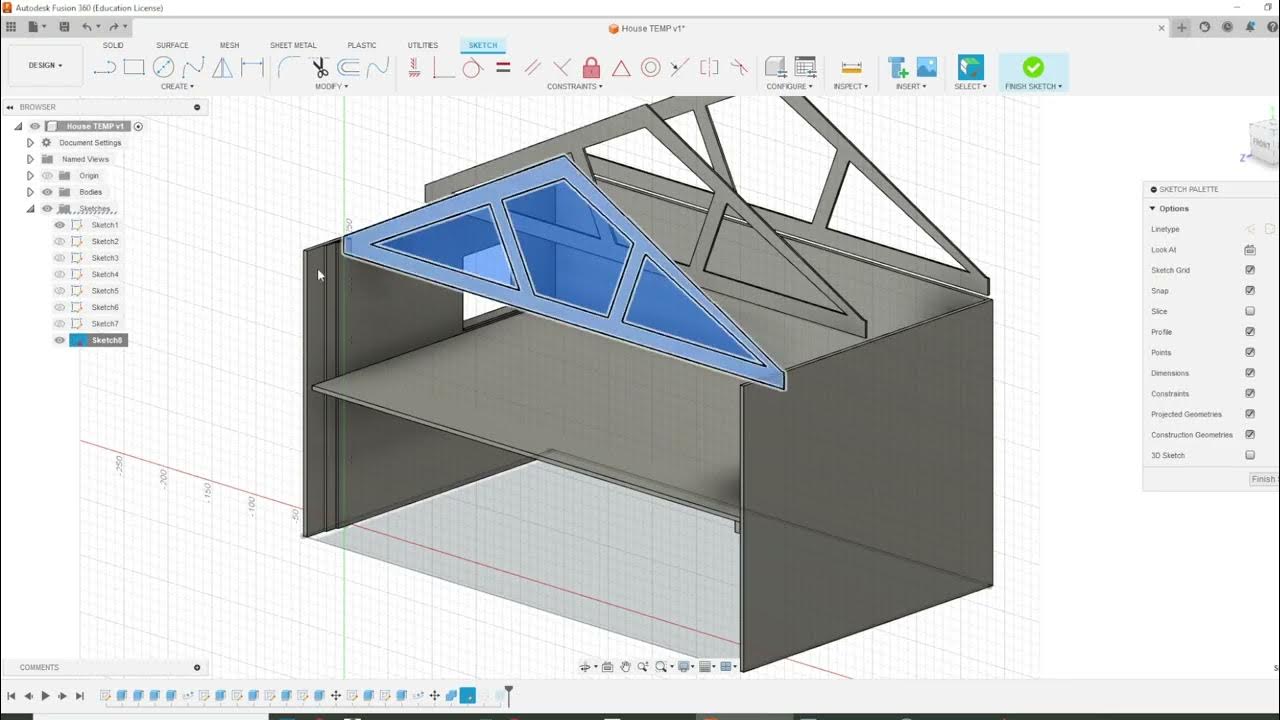 Export a sketch from Fusion 360 to Techsoft 2D Design - YouTube