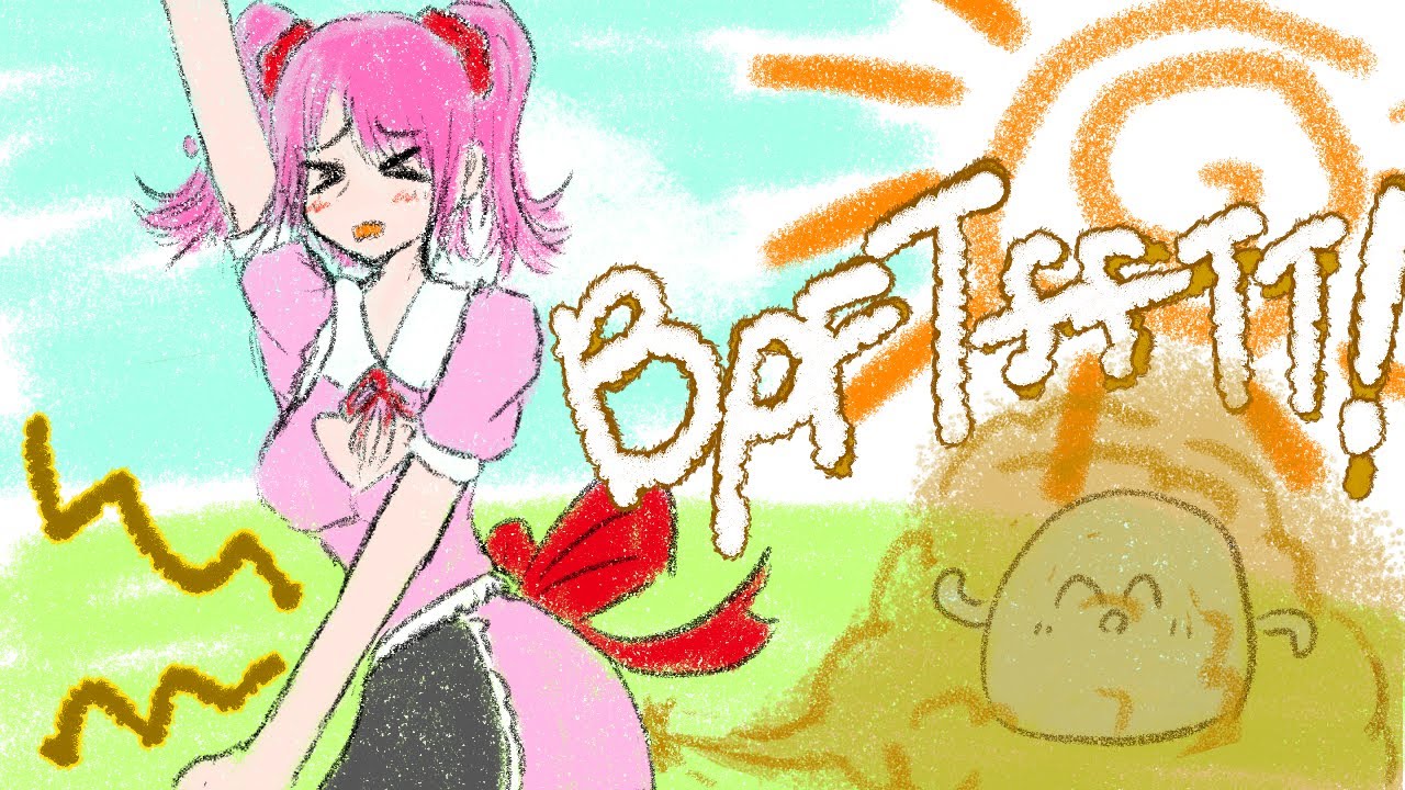 Idol girl farts accident at the concert 【anime】 - YouTube