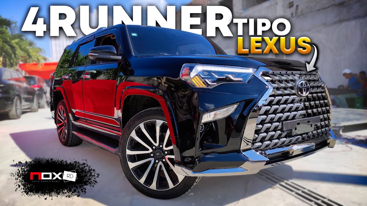 MIRA COMO INSTALAMOS ESTE KIT 4RUNNER TIPO LEXUS 2021 A UNA 2014 ...