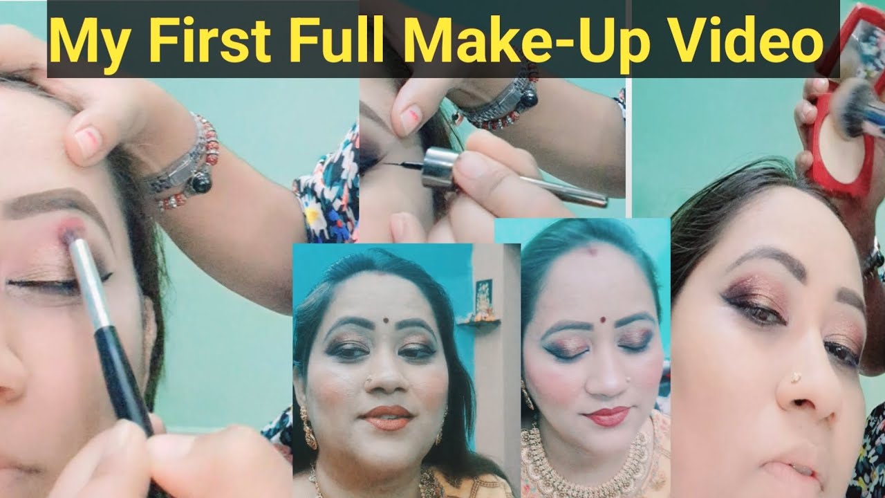 Finally My First Full Make-Up Vlog 🙏🙏 - YouTube