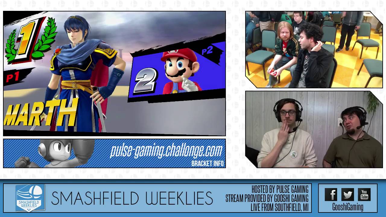 SFW #30 GF: Ally (Marth) vs Smasher1001 (Mario.Mega Man) - YouTube