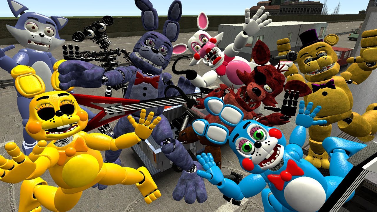 FIRST BUS STOP MY NEW HYPER DESTROY ALL FNAF Security Breach ...