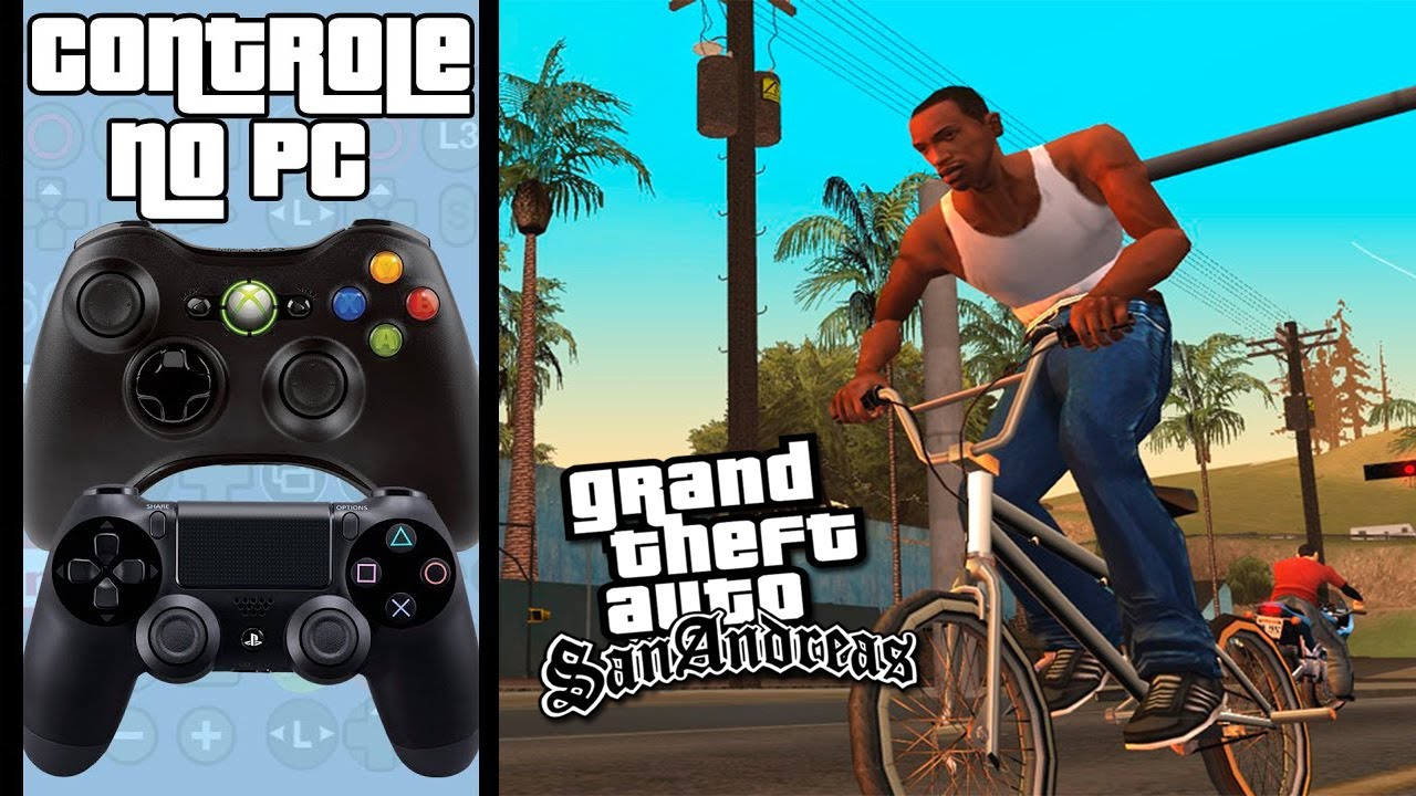 COMO JOGAR GTA SAN ANDREAS COM CONTROLE NO PC EM 2025! - YouTube