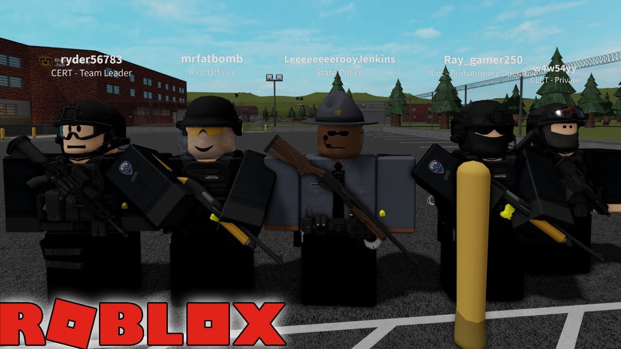 STATE PD SHOTGUN PATROL!! Roblox County Jail Roleplay - YouTube