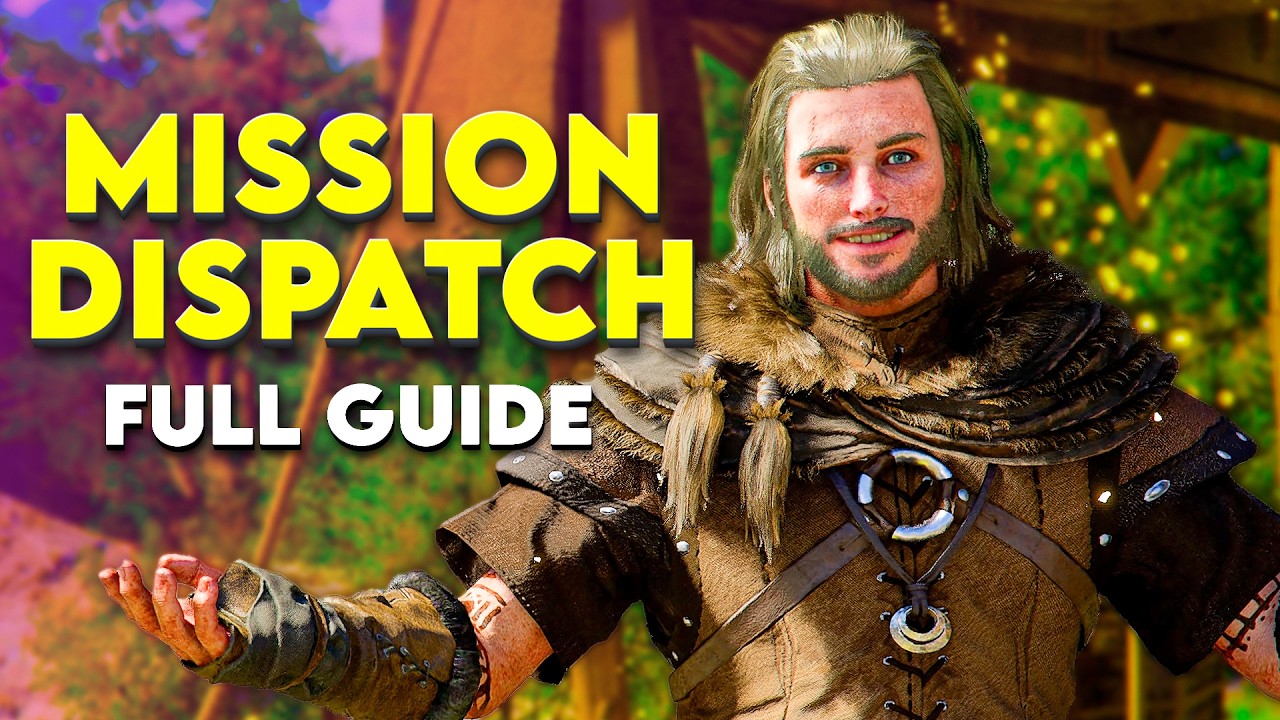 Mission Dispatch and Comrade Management Guide for Crimson Desert - YouTube