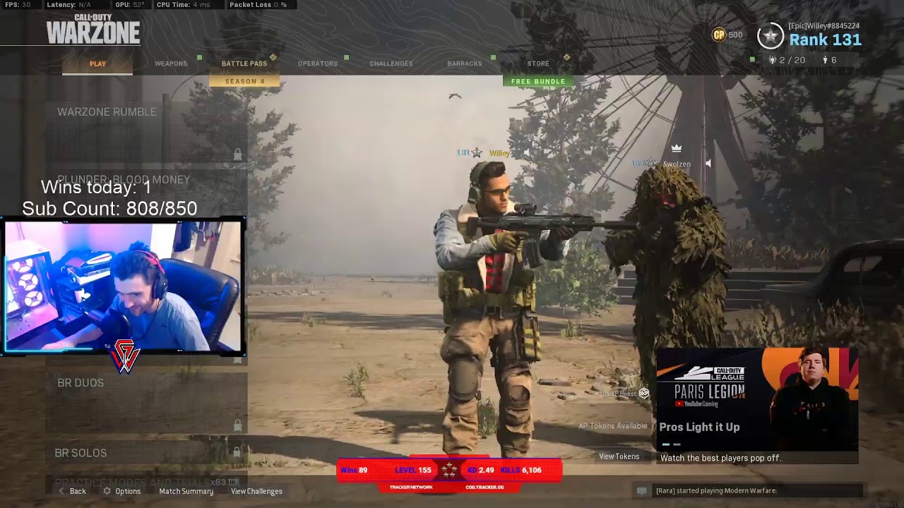 Epic Playz Tourney w/Swolzen | Call of Duty Warzone LIVE | Call of Duty ...