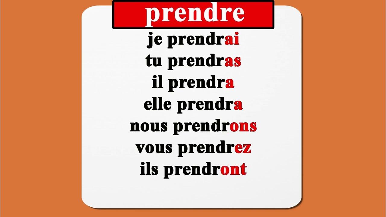 Le Verbe Prendre Au Futur Simple De L indicatif YouTube le-verbe-prendre-au-futur-simple-de-l-indicatif-youtube