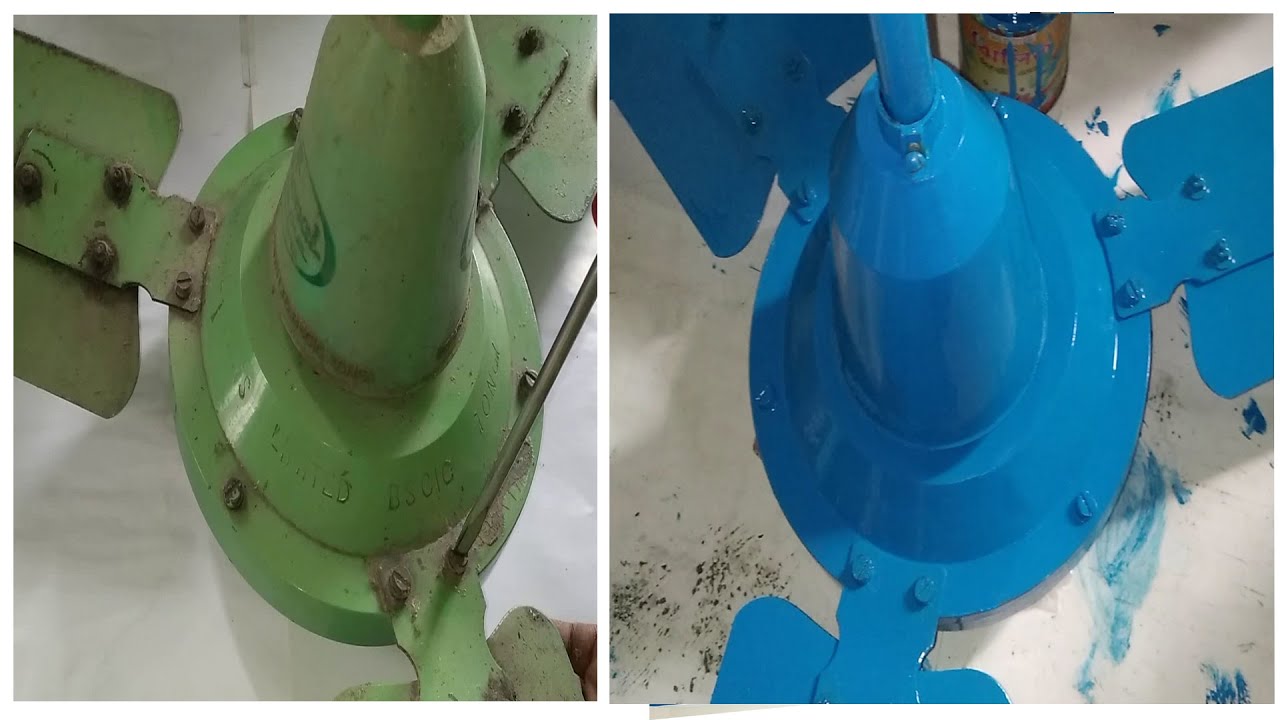 How To Paint a Ceiling Fan, Paint a Old Fan at Home - IDEAS - YouTube