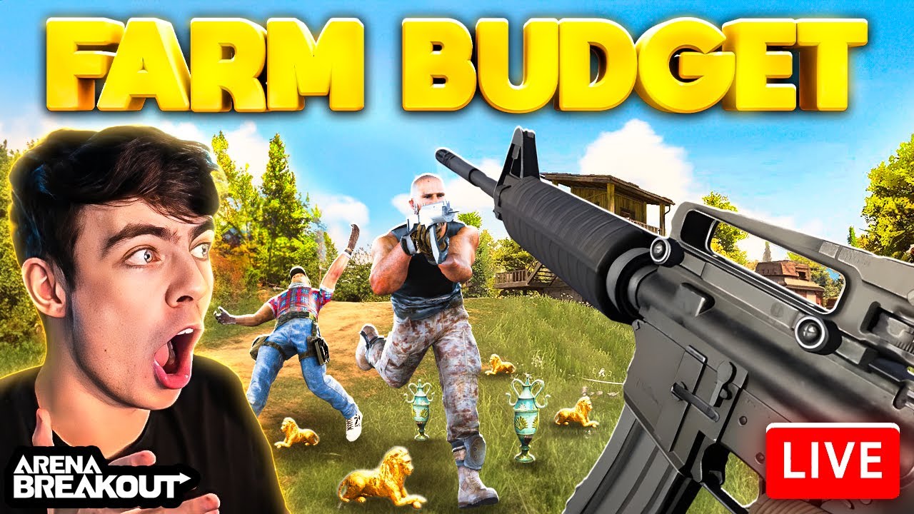 BUDGET BUILDS for my FIRST TIME playing FARM LOCKDOWN in Arena Breakout ...