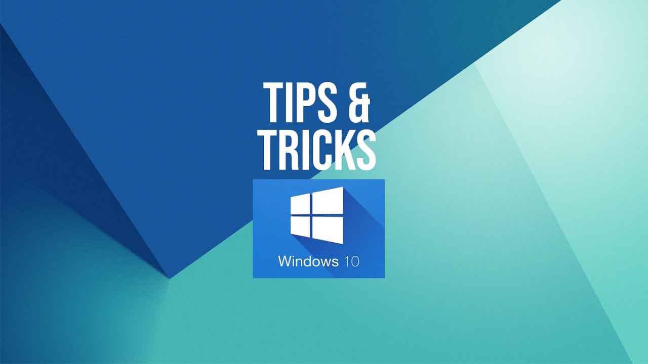 [BM] Tips & Tricks Windows 10 - YouTube