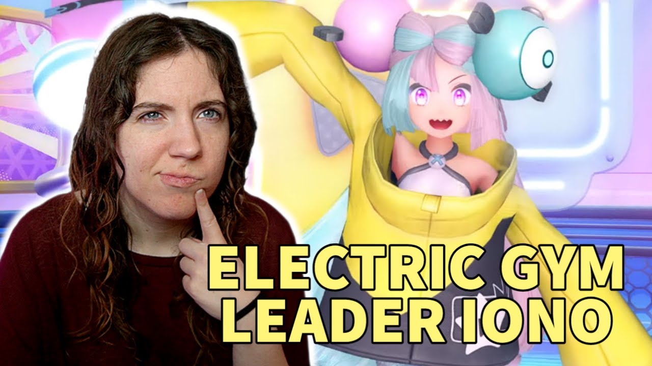NEW Electric Type Gym Leader Iono! Pokemon Trailer Reaction 10.12.22 ...