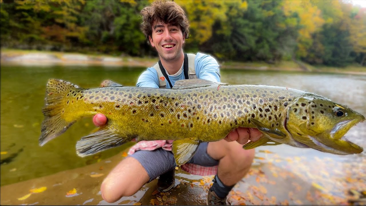 The Story of the Biggest TROUT I’ve Caught in a While! (UNEXPECTED ...