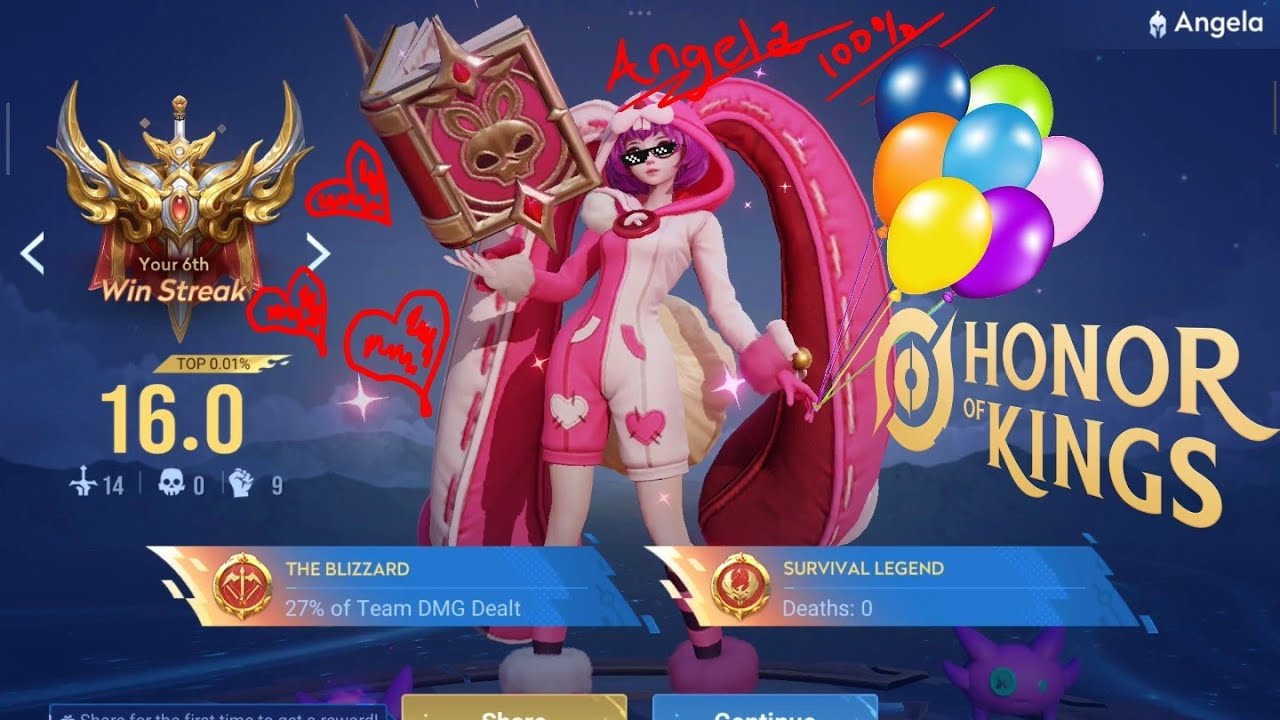 Honor of Kings Angela mage gameplay @aldrielouisculajara6694 - YouTube