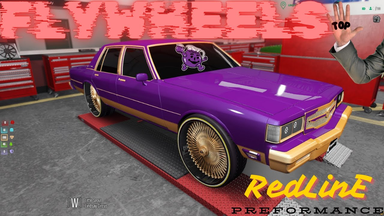 Flywheel's Drag Racing - "Welcome To RedLine" Box Chevy 73 Vert Grand ...