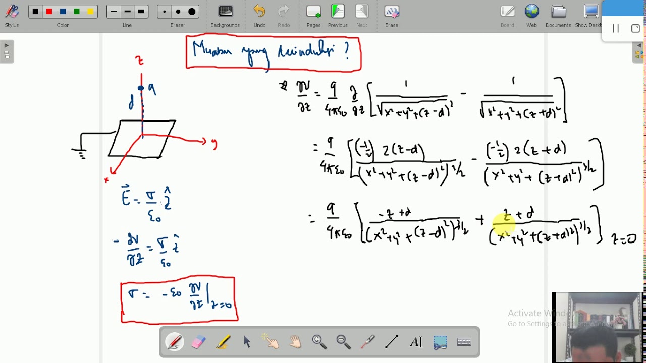 LISTRIK MAGNET 6.2 - METODE BAYANGAN RAPAT MUATAN YANG TERINDUKSI - YouTube