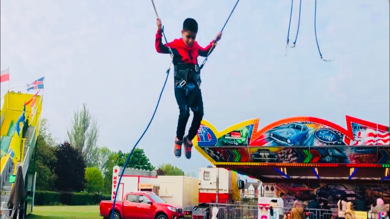 Mile End park Funfair London 2022|ঈদের দিনে বেবিদের নিয়ে Fun Fair ঘুরে ...
