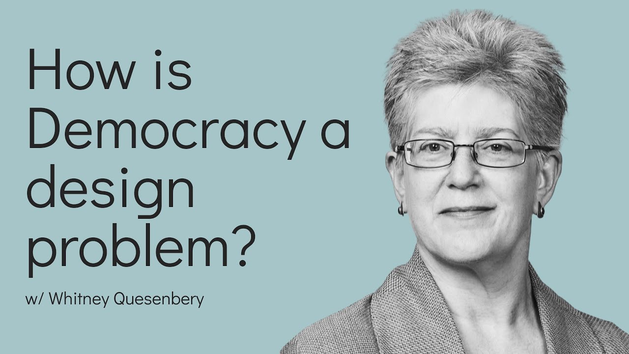 How is Democracy a design problem? - YouTube