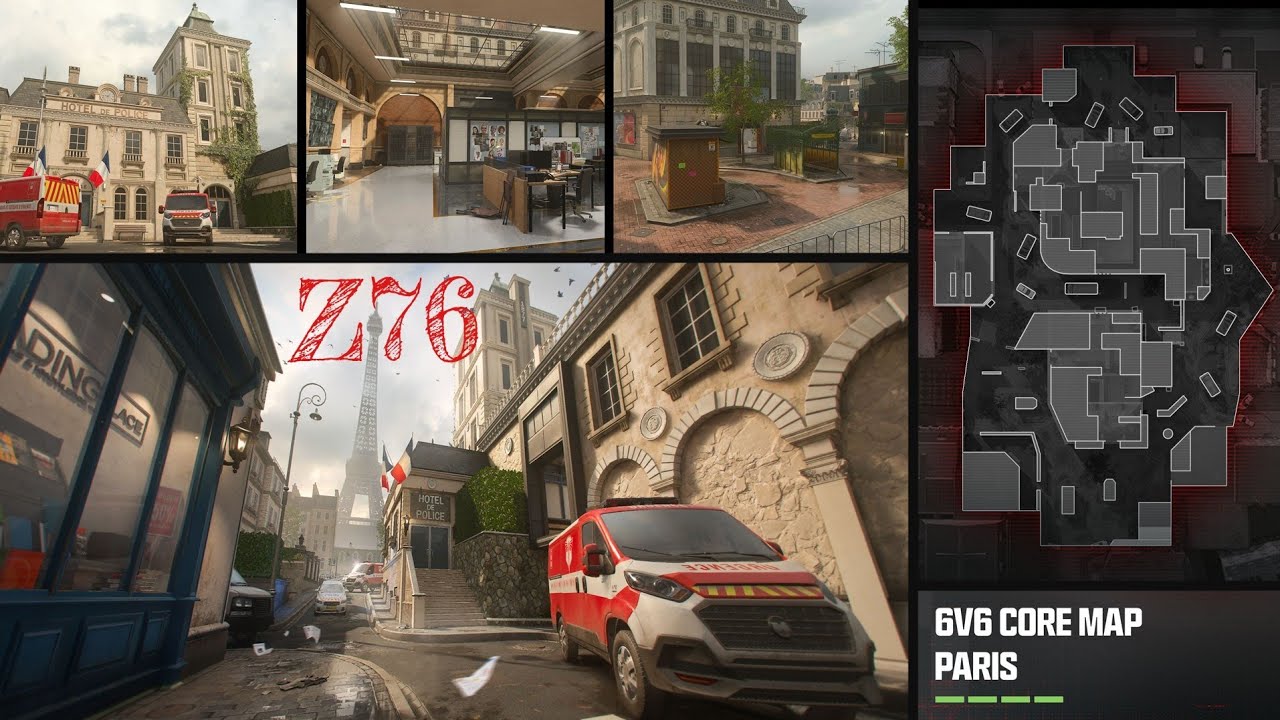 New Map Paris en MW3 - YouTube