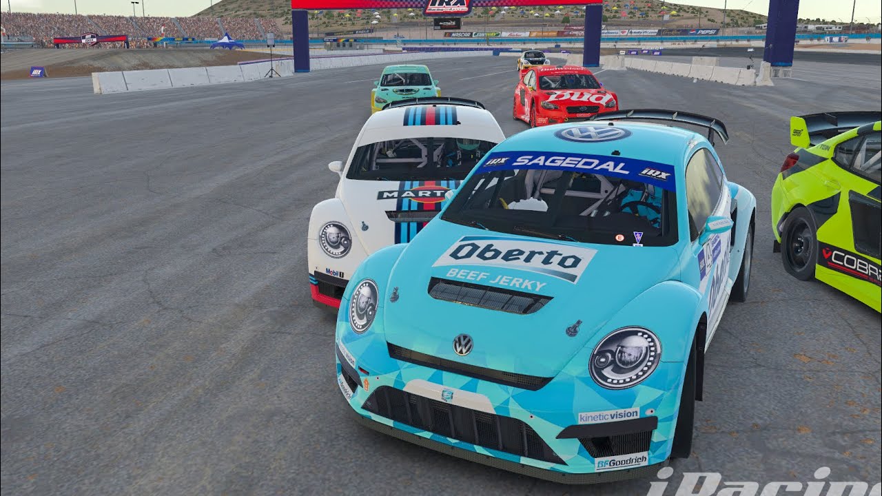 Iracing - IRX - Phoenix Raceway - 2008 - Rallycross - YouTube