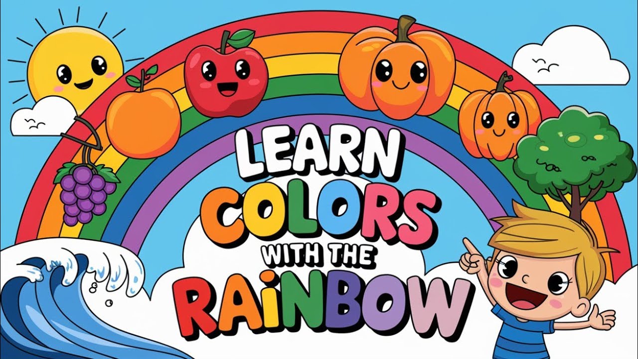 Learn Colors with the Rainbow Song | Rainbow | Kids Song | Colors ...
