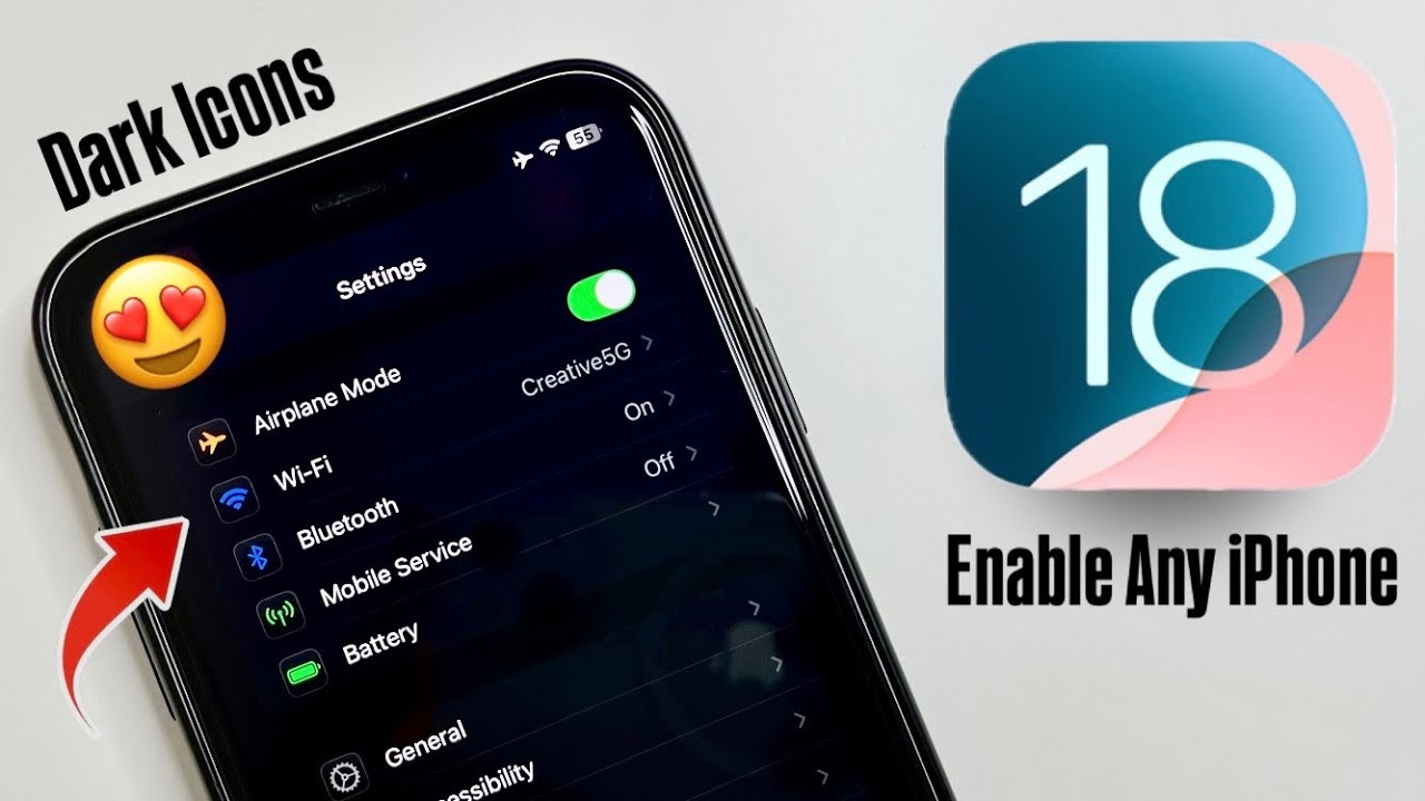 iOS 18 New Dark Theme Icons in Settings App - Enable Now any iPhone ...