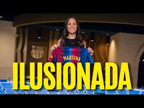 BARÇA | La ilusión de Martina por volver al \