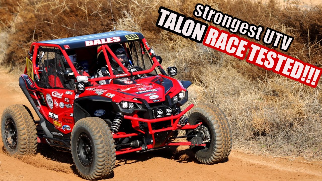 Honda Talon Race Tested Part 3 (strong UTV) - YouTube