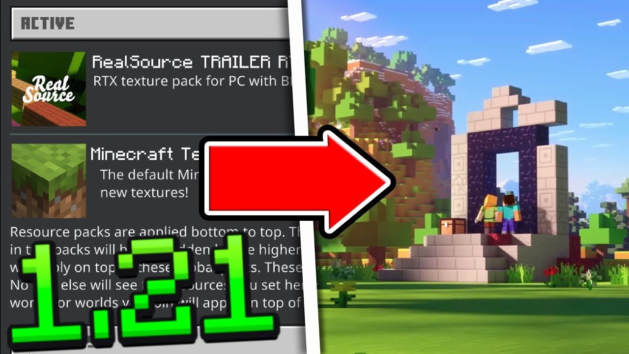 How To Make Minecraft Bedrock Look Like The Trailer! - YouTube