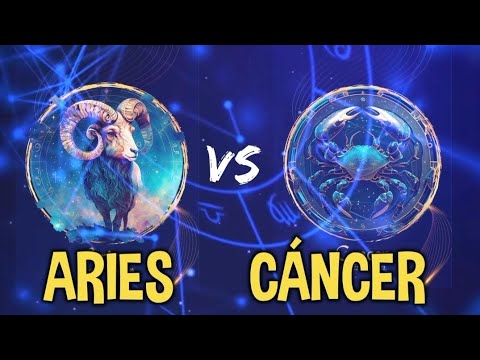 Compatibilidad ARIES Y CÁNCER - YouTube