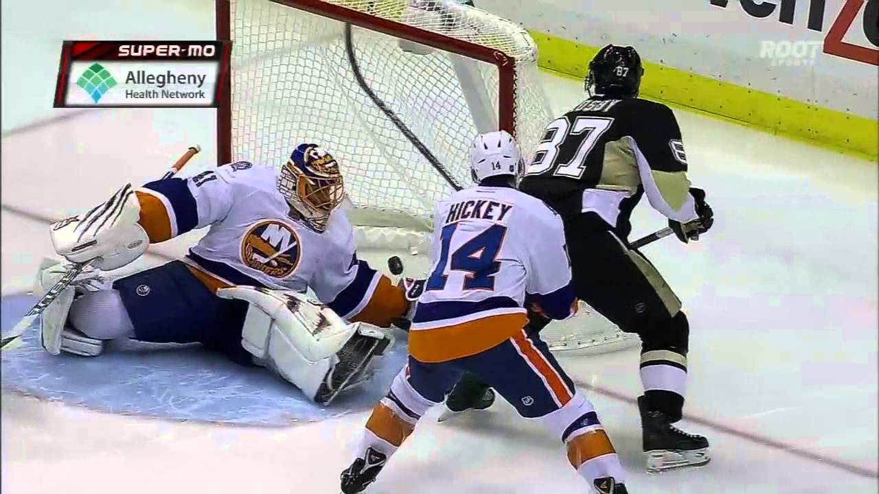 Pittsburgh Penguins vs. New York Islanders Highlights 4/10/15 - YouTube