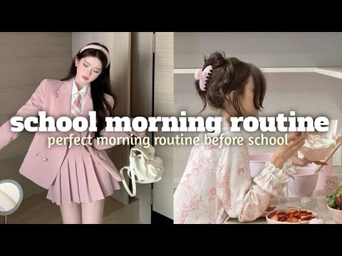 morning school routine | healthy school routine - YouTube