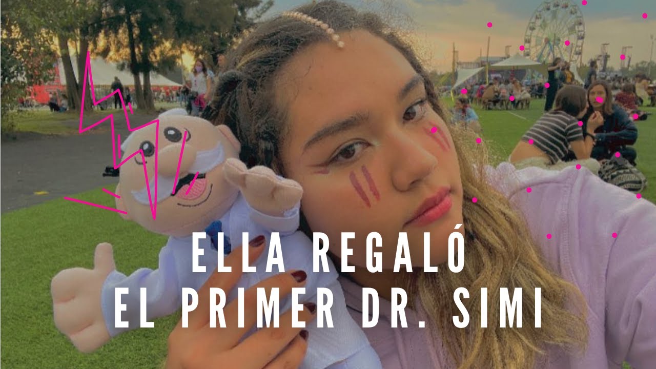 El primer Dr. Simi que regalaron en un concierto lo hizo ella - YouTube