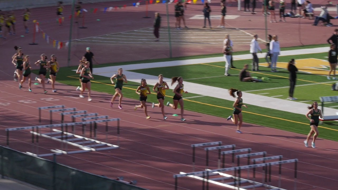 2020-03-05 Girls 1200 Meter Run Varsity - YouTube