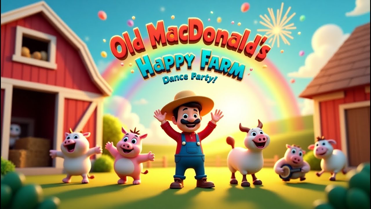 Old MacDonald’s Happy Farm – A Fun Animal Dance Party! - YouTube