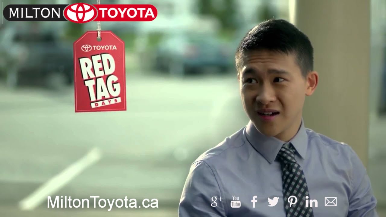 Toyota Red Tag Days at Milton Toyota - YouTube