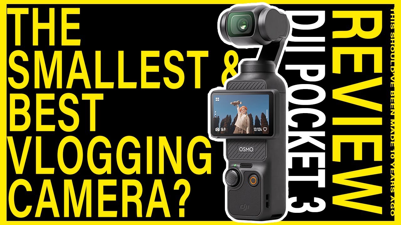 THE SMALLEST & BEST VLOGGING CAMERA? DJI POCKET 3 REVIEW - YouTube